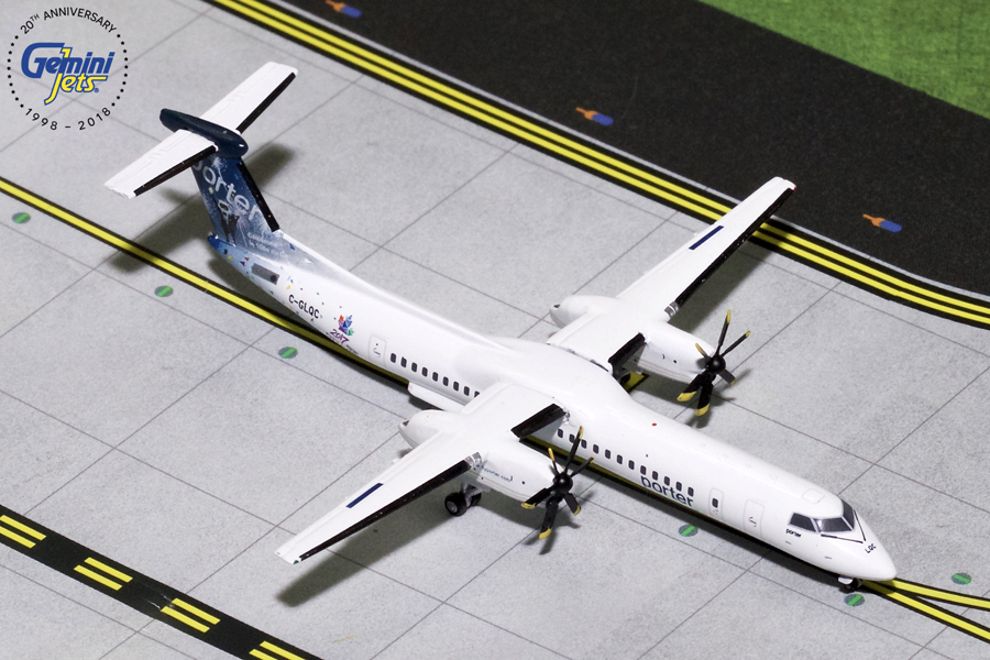 Gemini Jets 1:400 Porter C-GLQC Bombardier Dash-8 Q400 - Bedfordshire ...